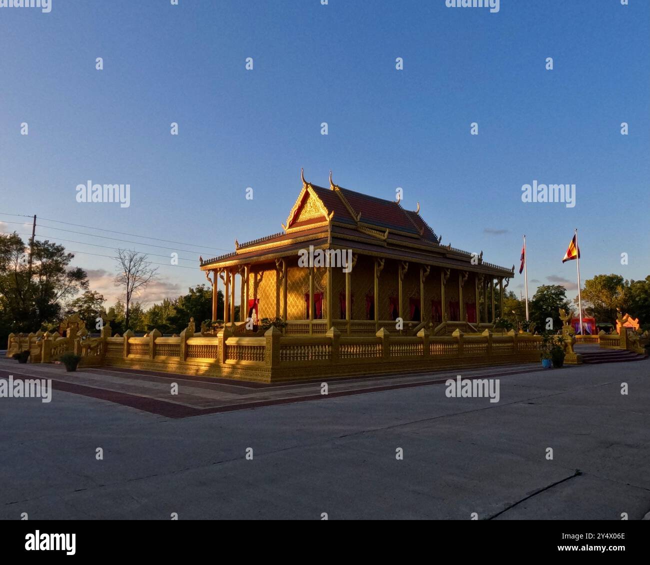 Wat Khmer Palelai, a a Cambodian Theravada Buddhist temple and ...
