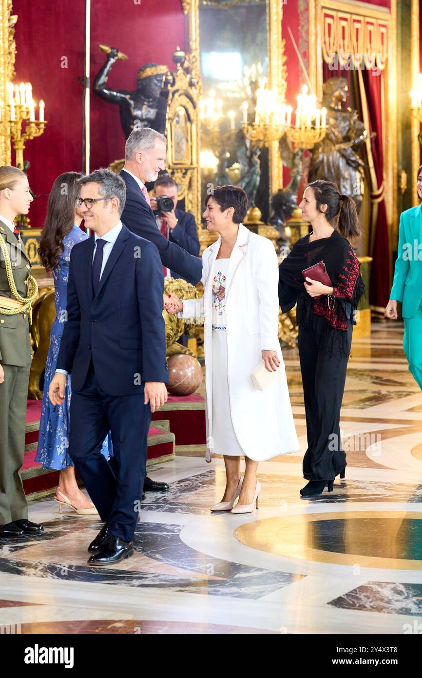 King Felipe VI of Spain, Queen Letizia of Spain, Crown Princess Leonor ...