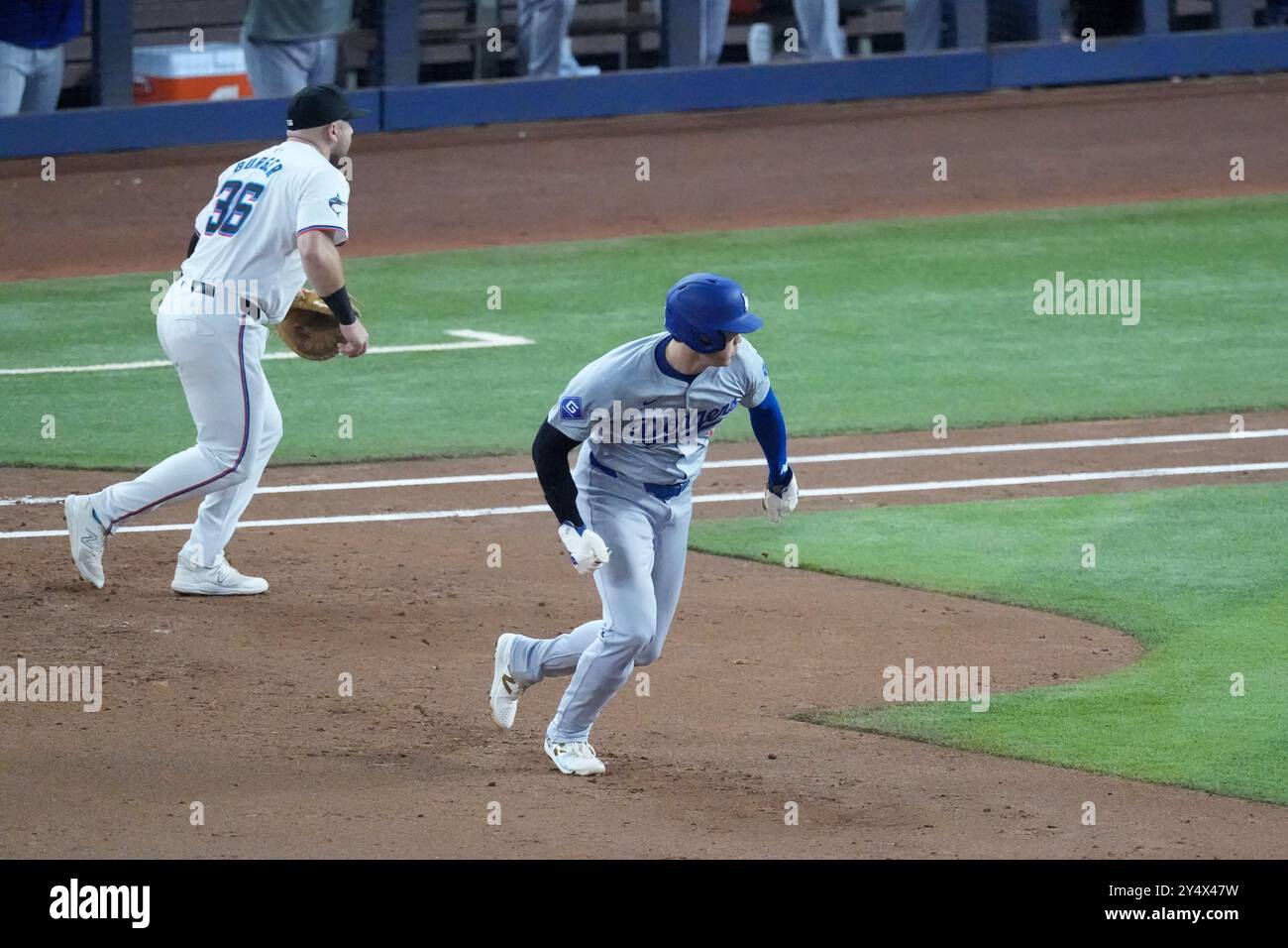 Los Angeles Dodgers' Shohei Ohtani, right, of Japan, steals second base ...