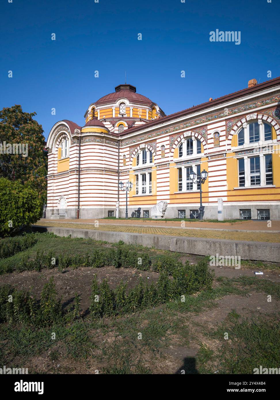 SOFIA, BULGARIA - SEPTEMBER 12, 2024: Amazing view of Central Mineral Bath - History Museum of ...
