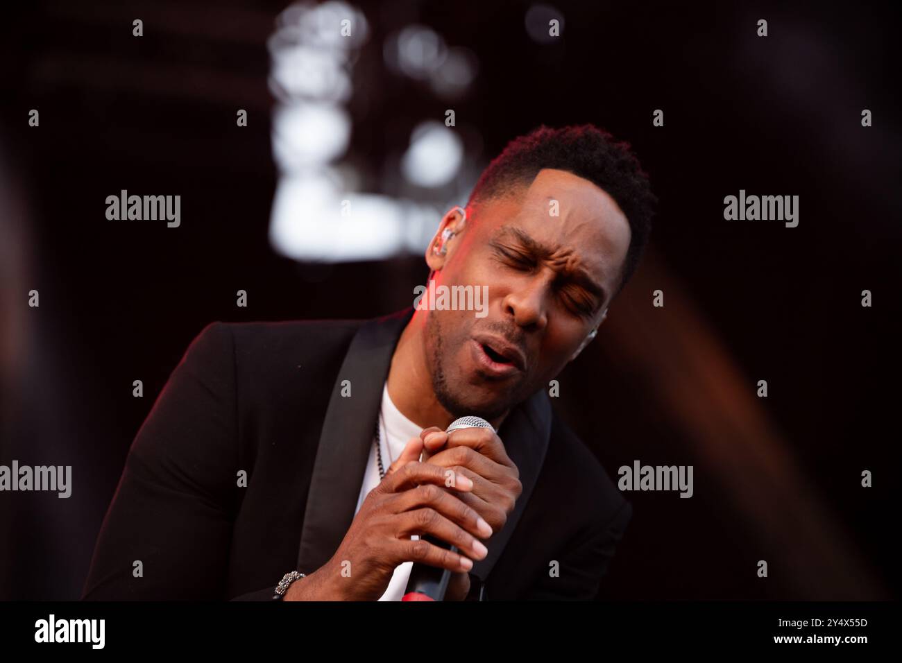 Lemar performs live at Manchester barton aerodrome14th september 2024 ...