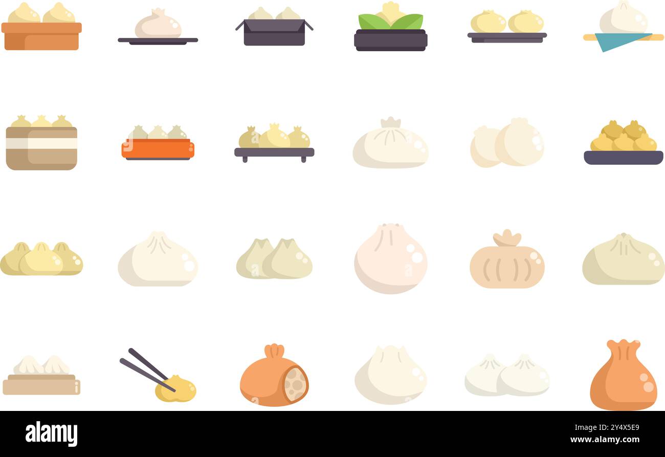 Plates delicious food in Stock Vector Images - Alamy