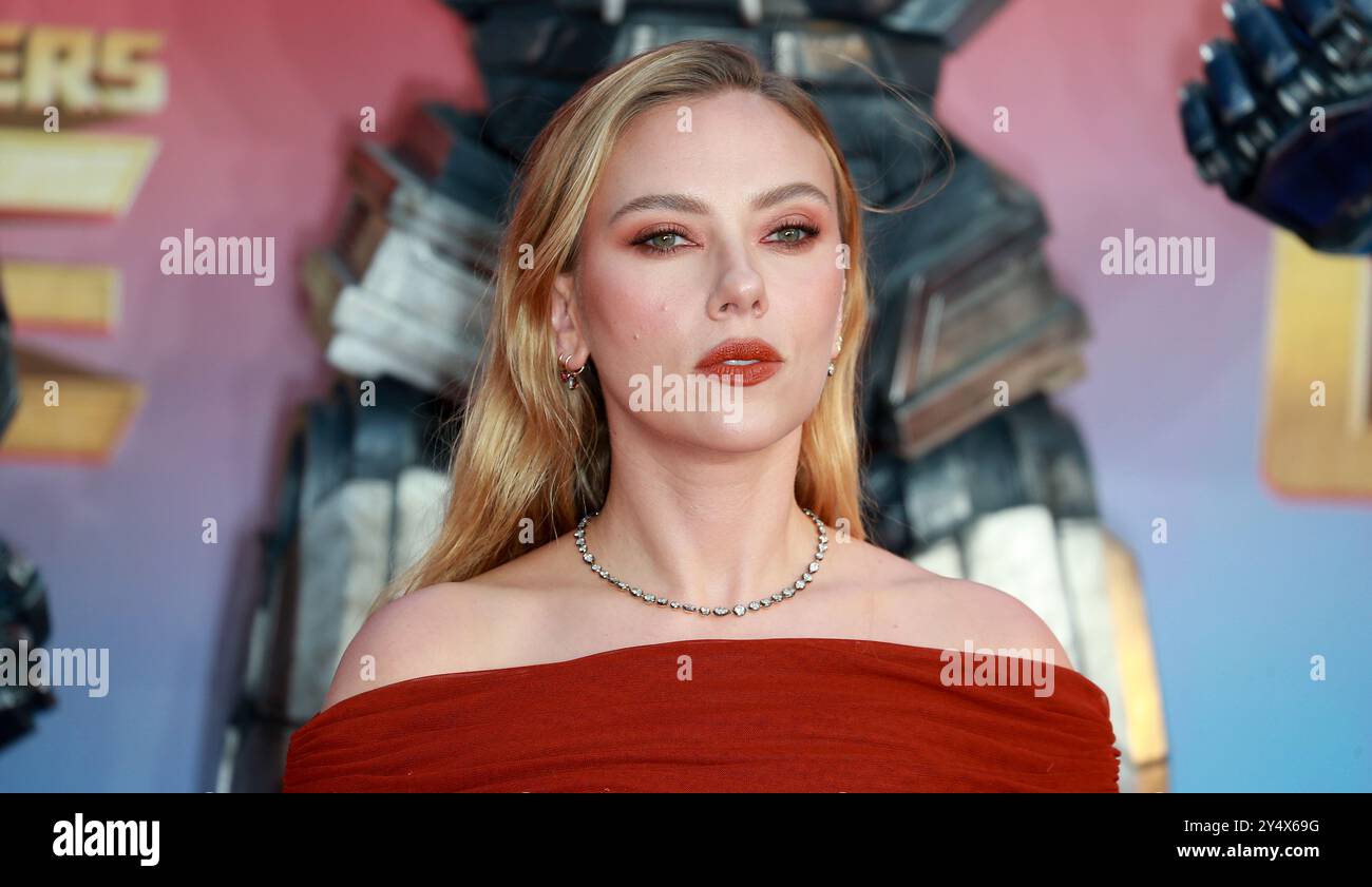 London, UK. 19th Sep, 2024. Scarlett Johansson attends the European ...