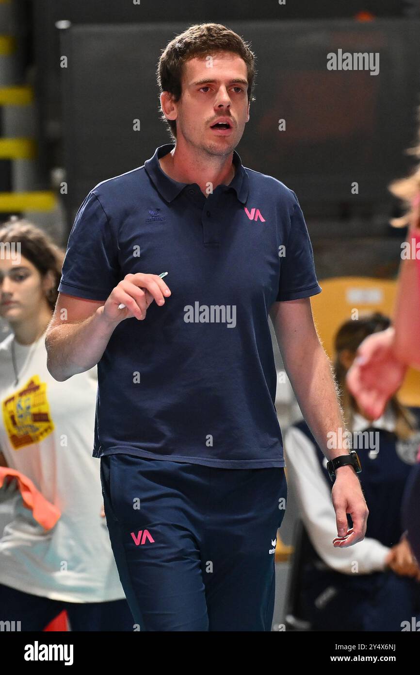 Robin De Bont of Volleyball Academy during the day 2 of the CEV Volleyball Challenge Cup 2025 ...