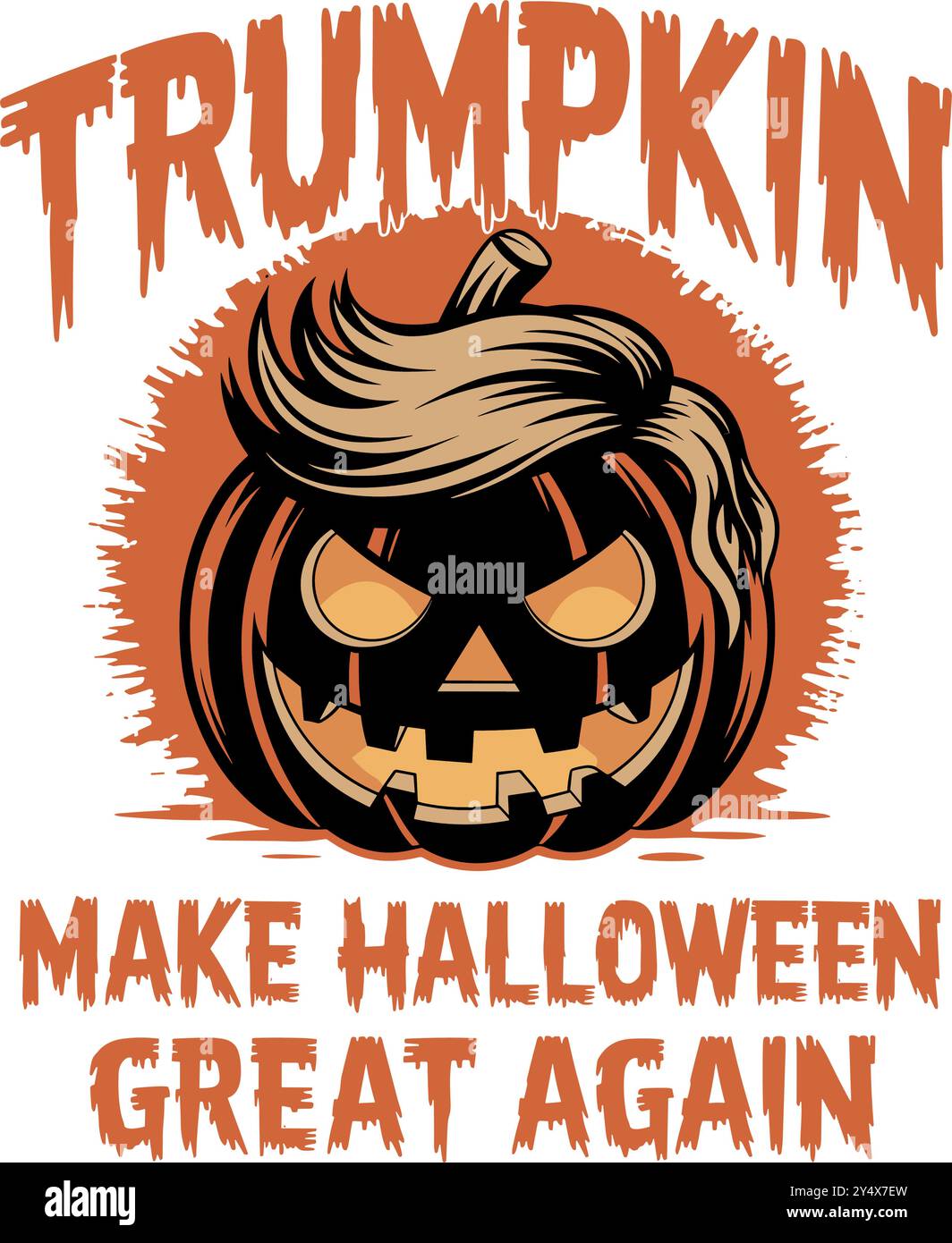 trumpkin make halloween great again Stock Vector Image & Art - Alamy