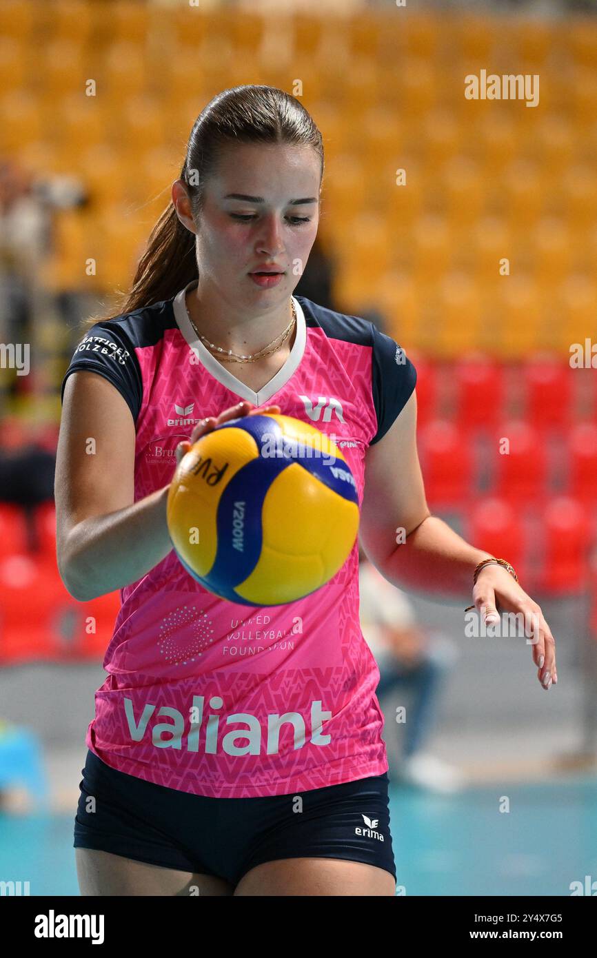 Robin De Bont of Volleyball Academy during the day 2 of the CEV Volleyball Challenge Cup 2025 ...