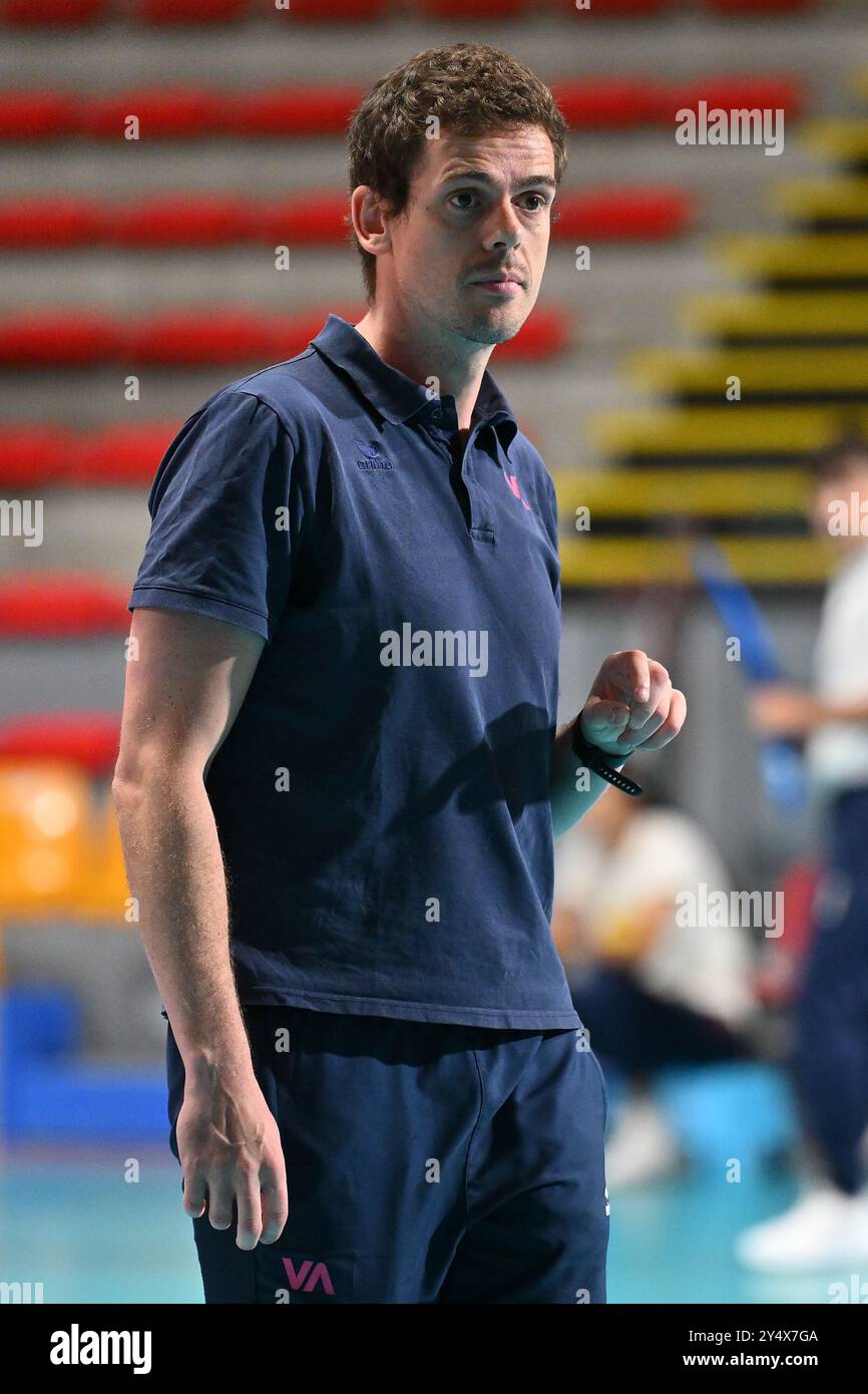 Robin De Bont of Volleyball Academy during the day 2 of the CEV Volleyball Challenge Cup 2025 ...