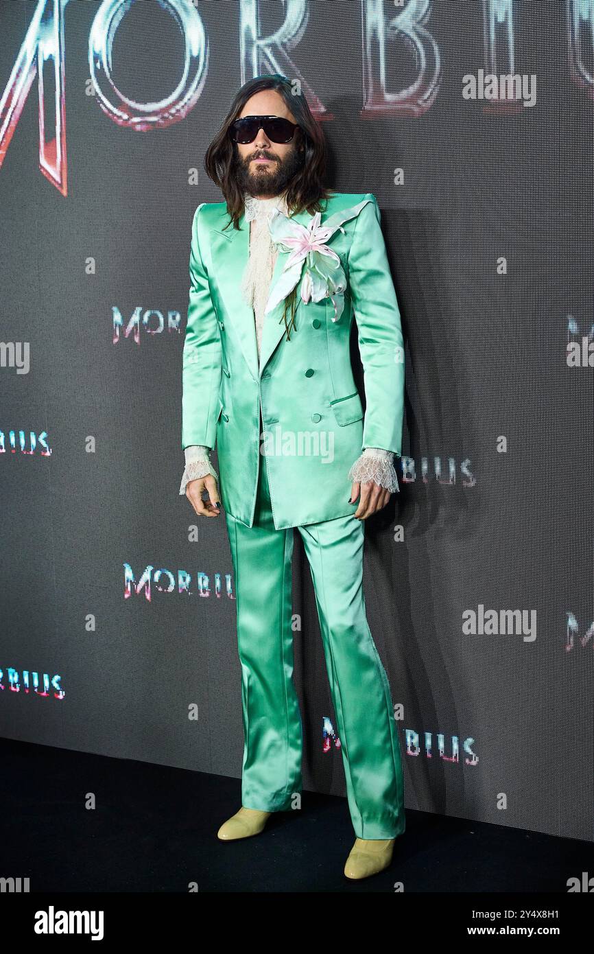 Jared Leto attends 'Morbius' Premiere at Callao Cinema on March 23 ...