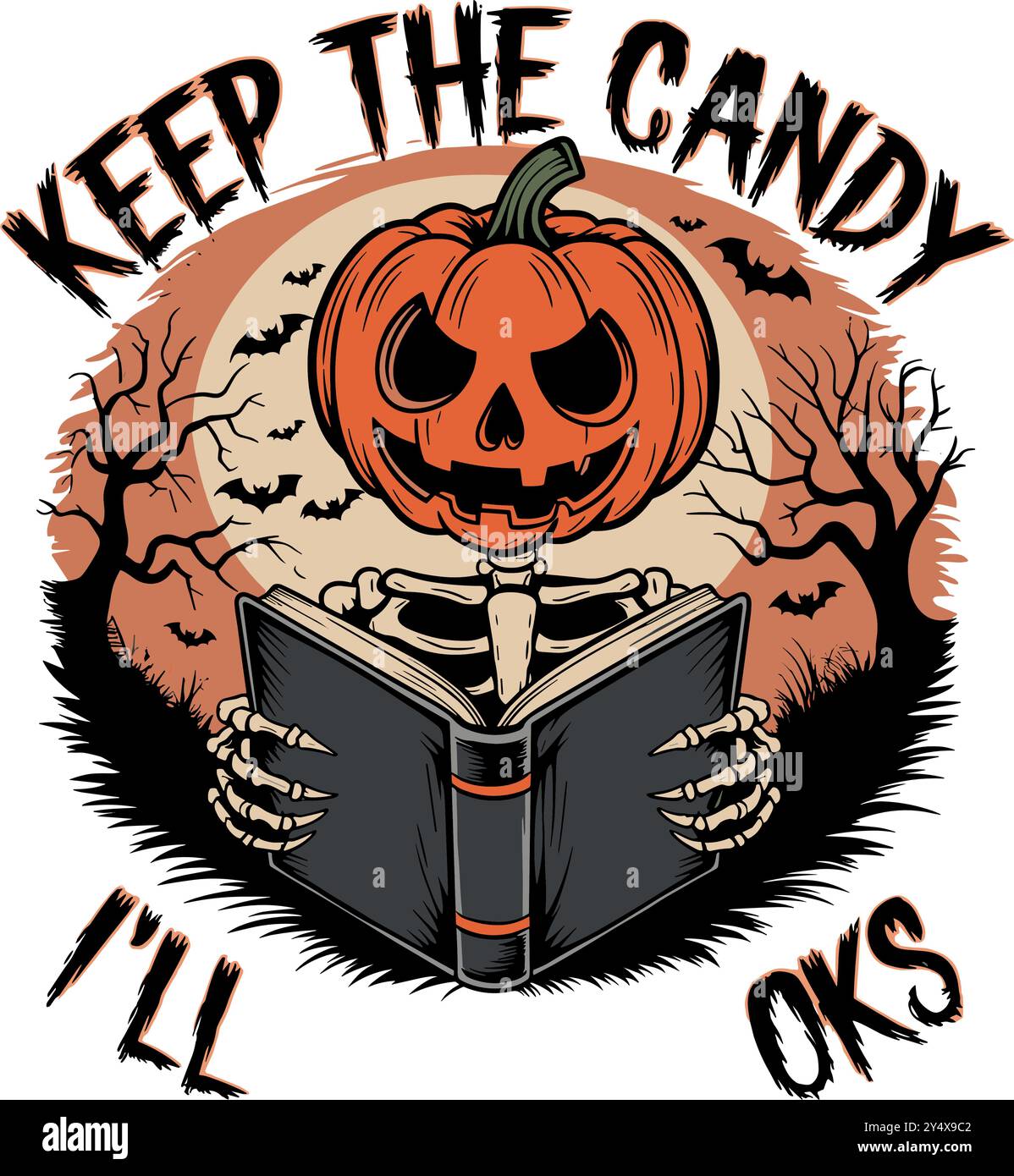 Candy ghosts Stock Vector Images - Alamy