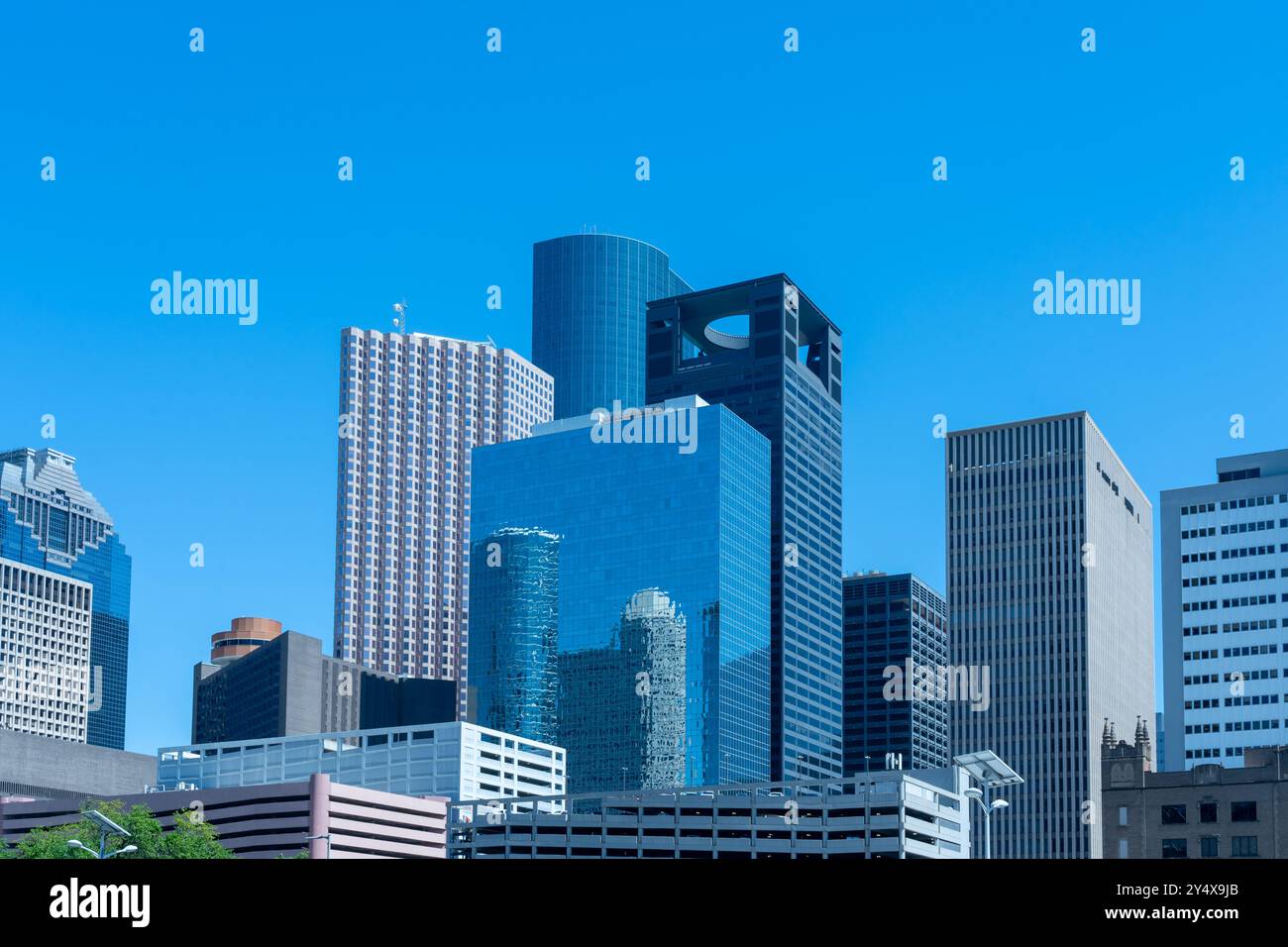 The buildings in downtown Houston, Texas, USA Stock Photo - Alamy