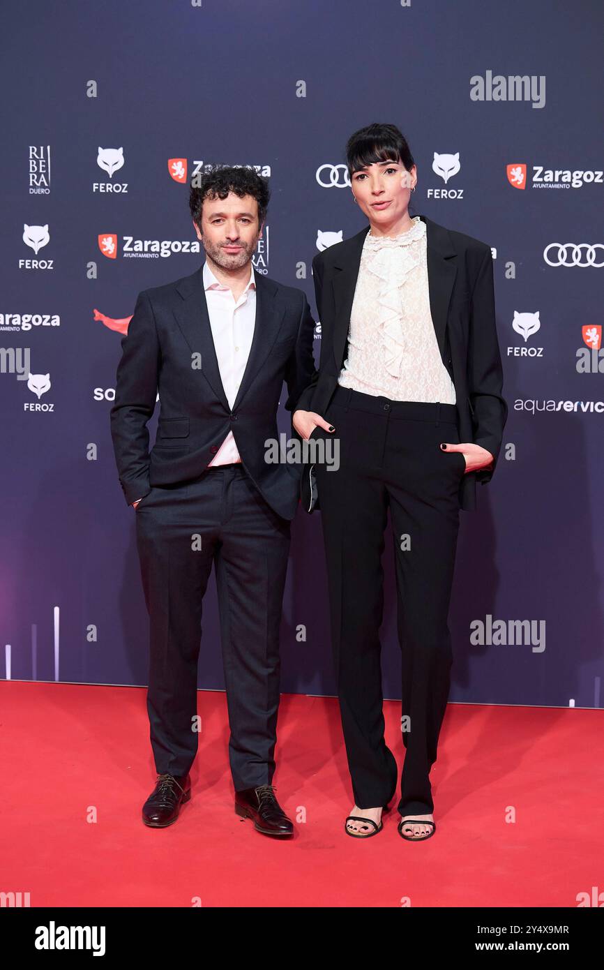 Isabel Pena, Rodrigo Sorogoyen attends Feroz Awards 2023 - Red Carpet ...