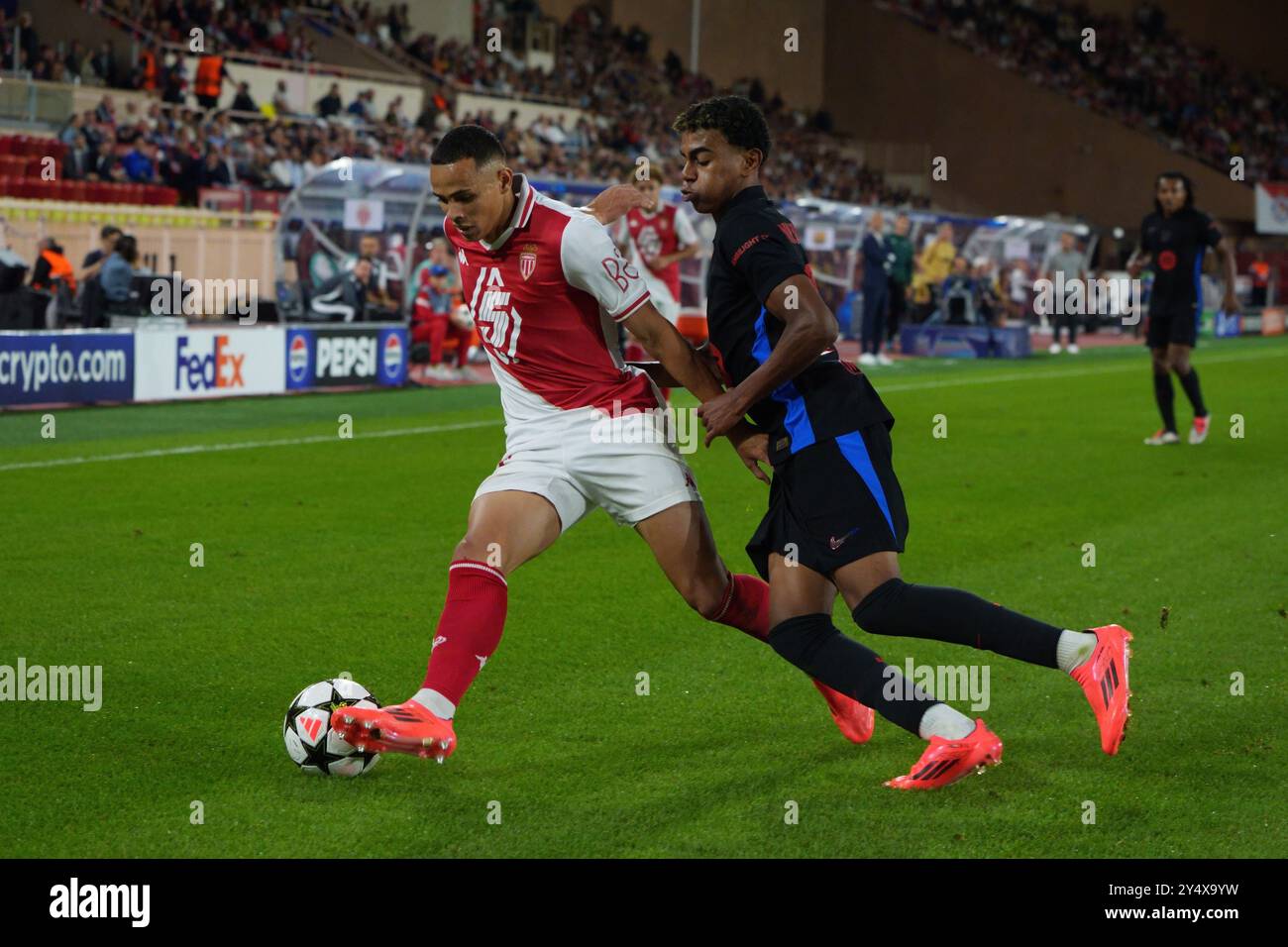 19th September 2024; Stade Louis II Stadium, Monaco, France, UEFA ...
