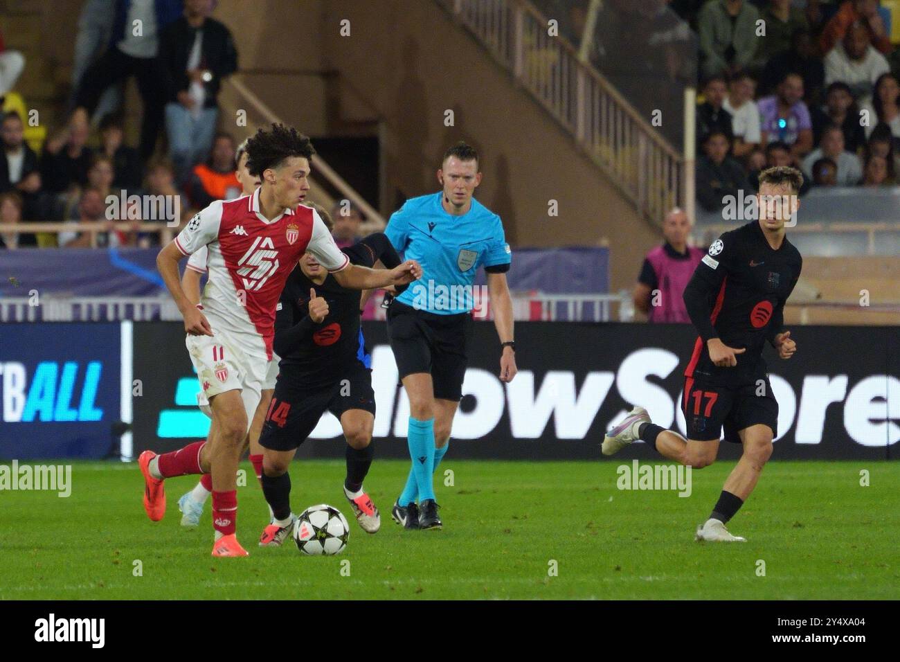 19th September 2024; Stade Louis II Stadium, Monaco, France, UEFA ...