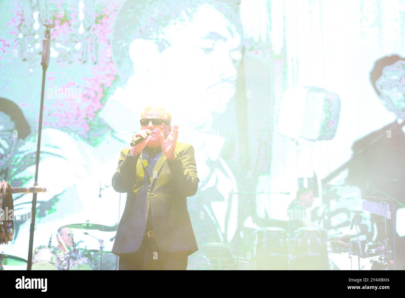 Suggs, Chas Smash, Lee Thompson, Mike Barson from Madness performs on ...
