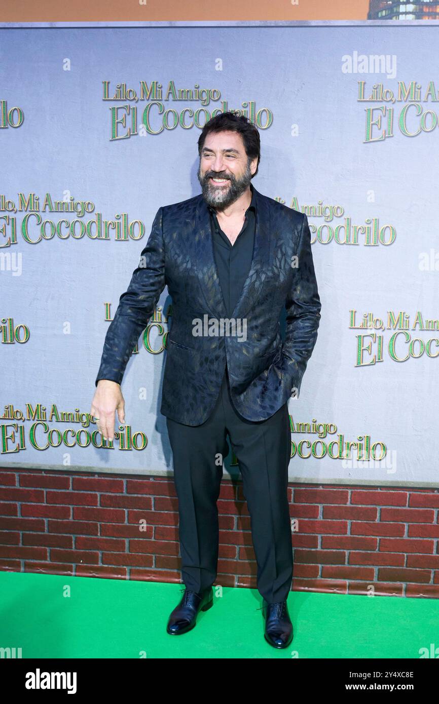 Javier Bardem attends 'Lyle, Lyle, Crocodile' Premiere at Callao Cinema ...