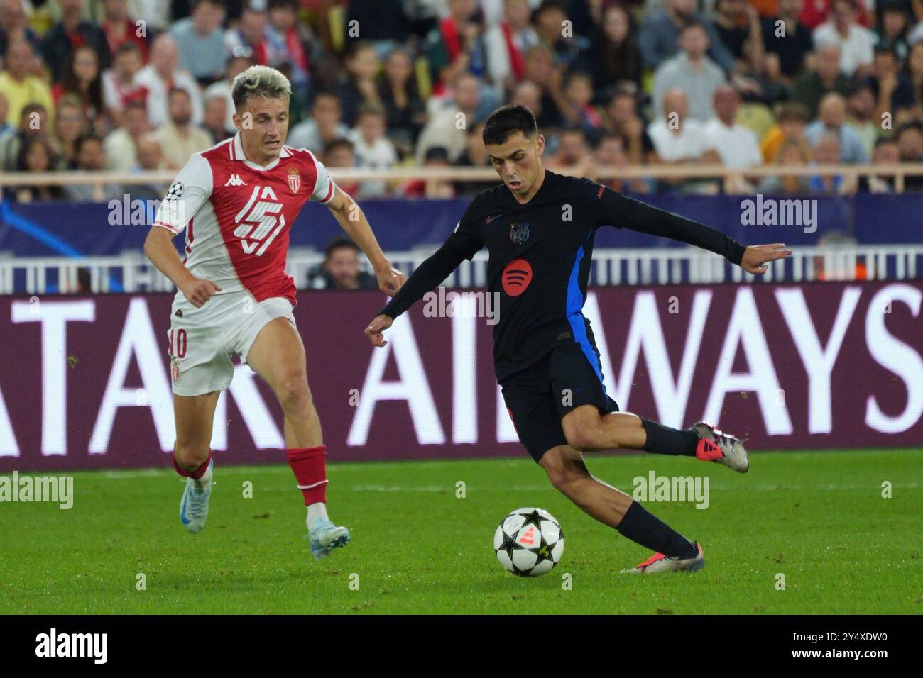 19th September 2024; Stade Louis II Stadium, Monaco, France, UEFA ...