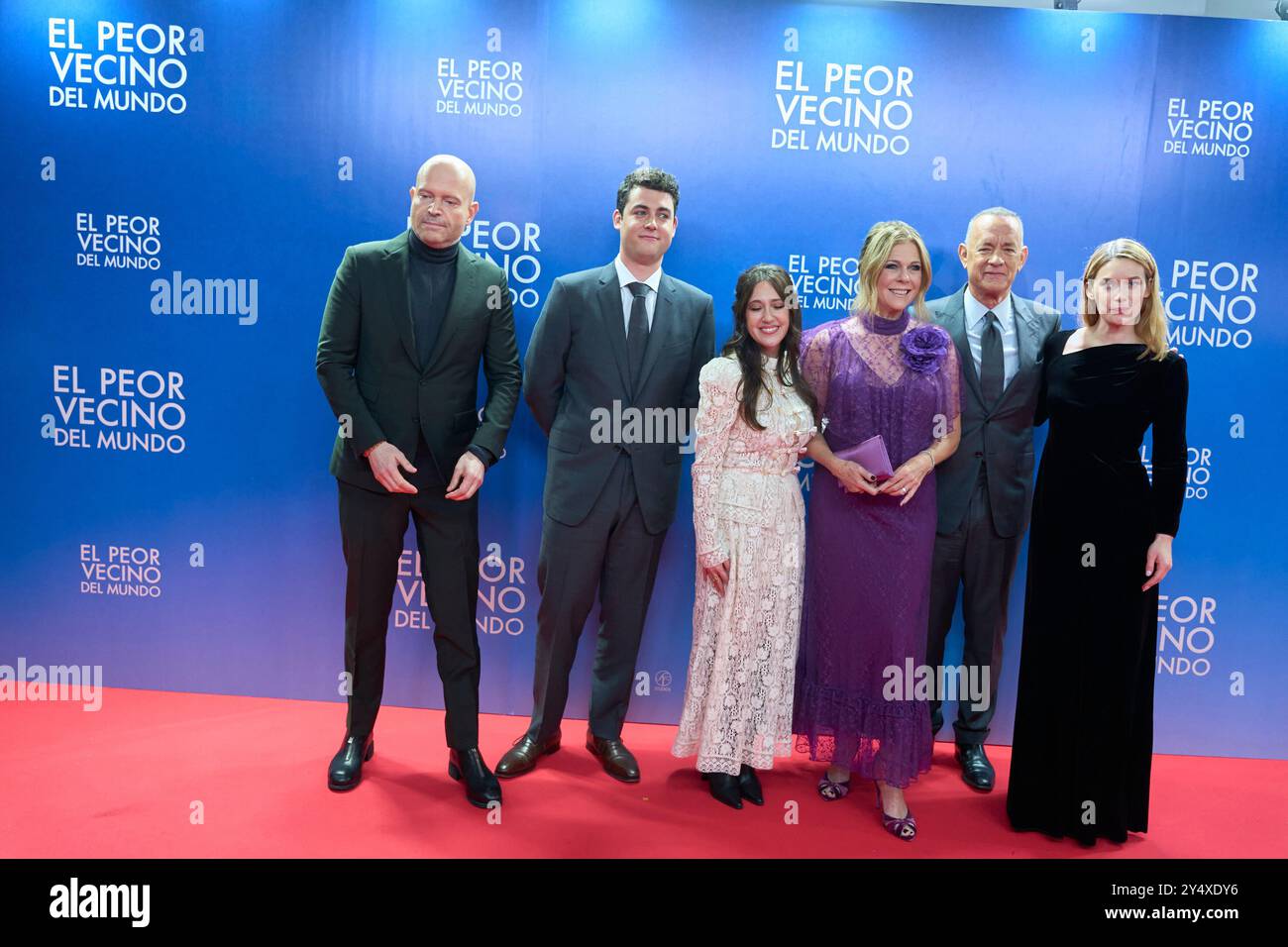 Tom Hanks, Mariana Trevino, Marc Forster, Rachel Keller, Truman Hanks ...