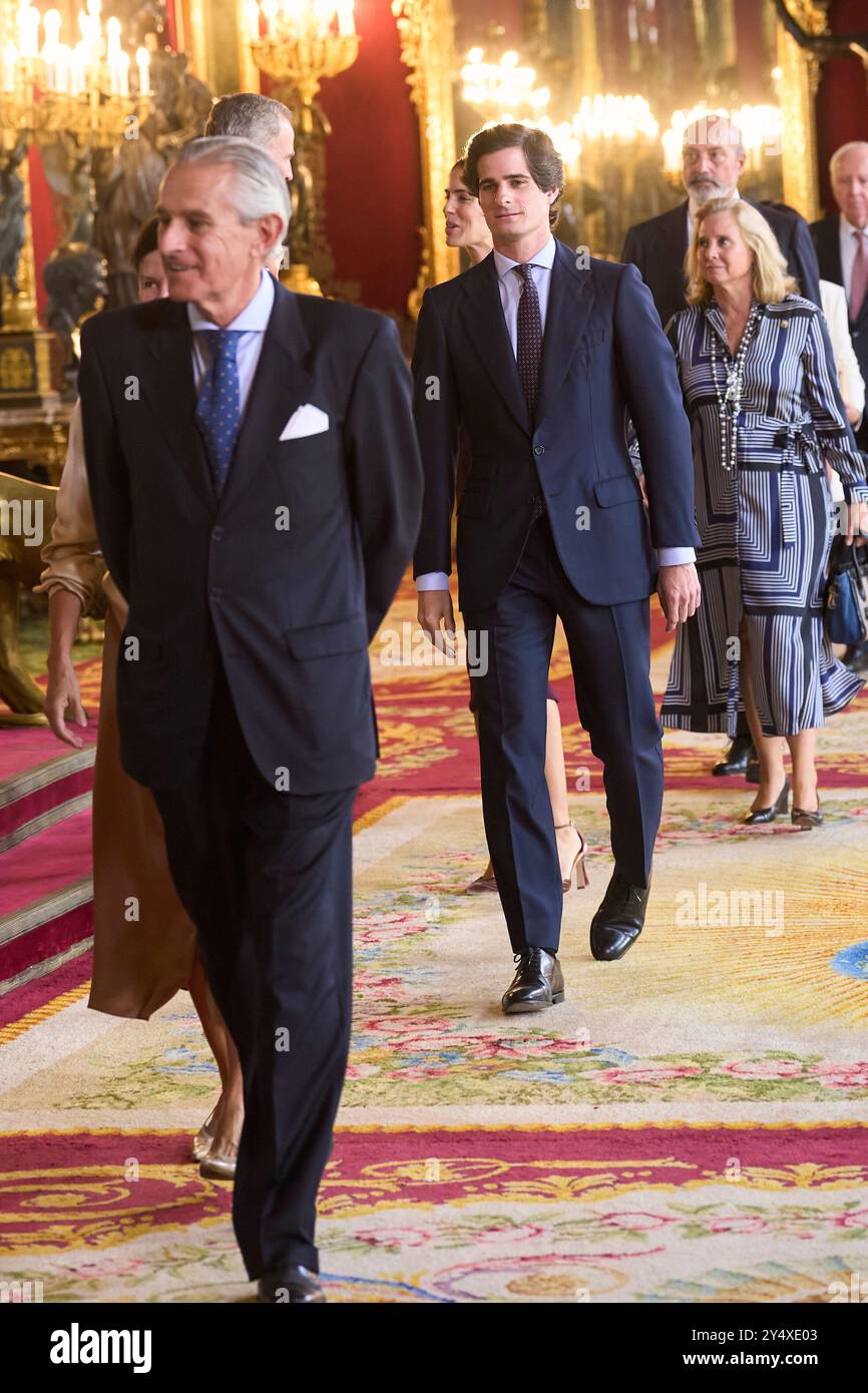 King Felipe VI of Spain, Queen Letizia of Spain, Fernando Fitz-James ...