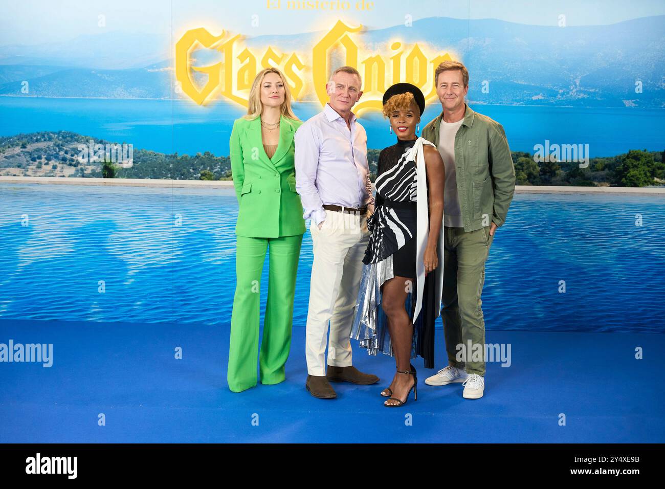 Kate Hudson, Daniel Craig, Janelle Monae, Edward Norton attends 'Glass ...