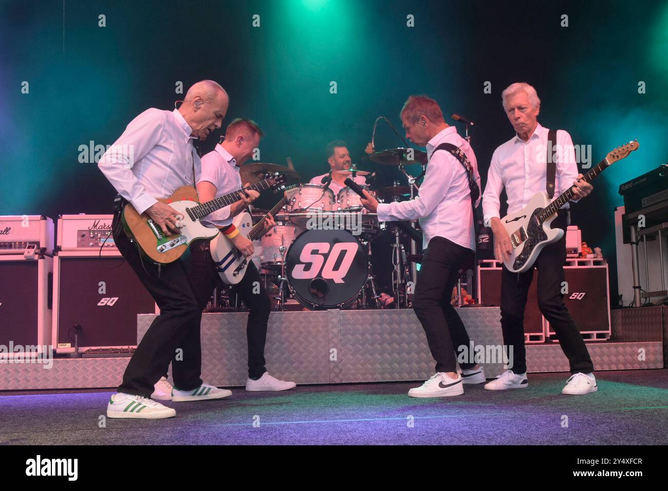 Francis Rossi Gesang, Gitarre, Richie Malone Gitarrist, Leon Cave ...