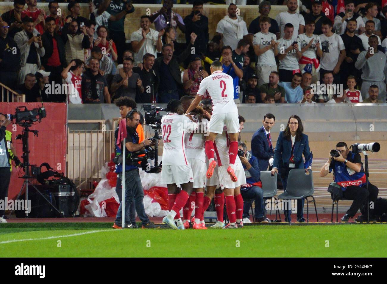 19th September 2024; Stade Louis II Stadium, Monaco, France, UEFA ...