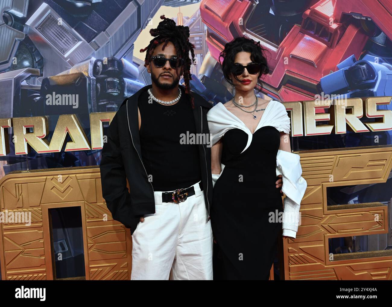 LONDON, UK. 19th Sep, 2024. Leyla Moaser, Rich T attends Transformers ...