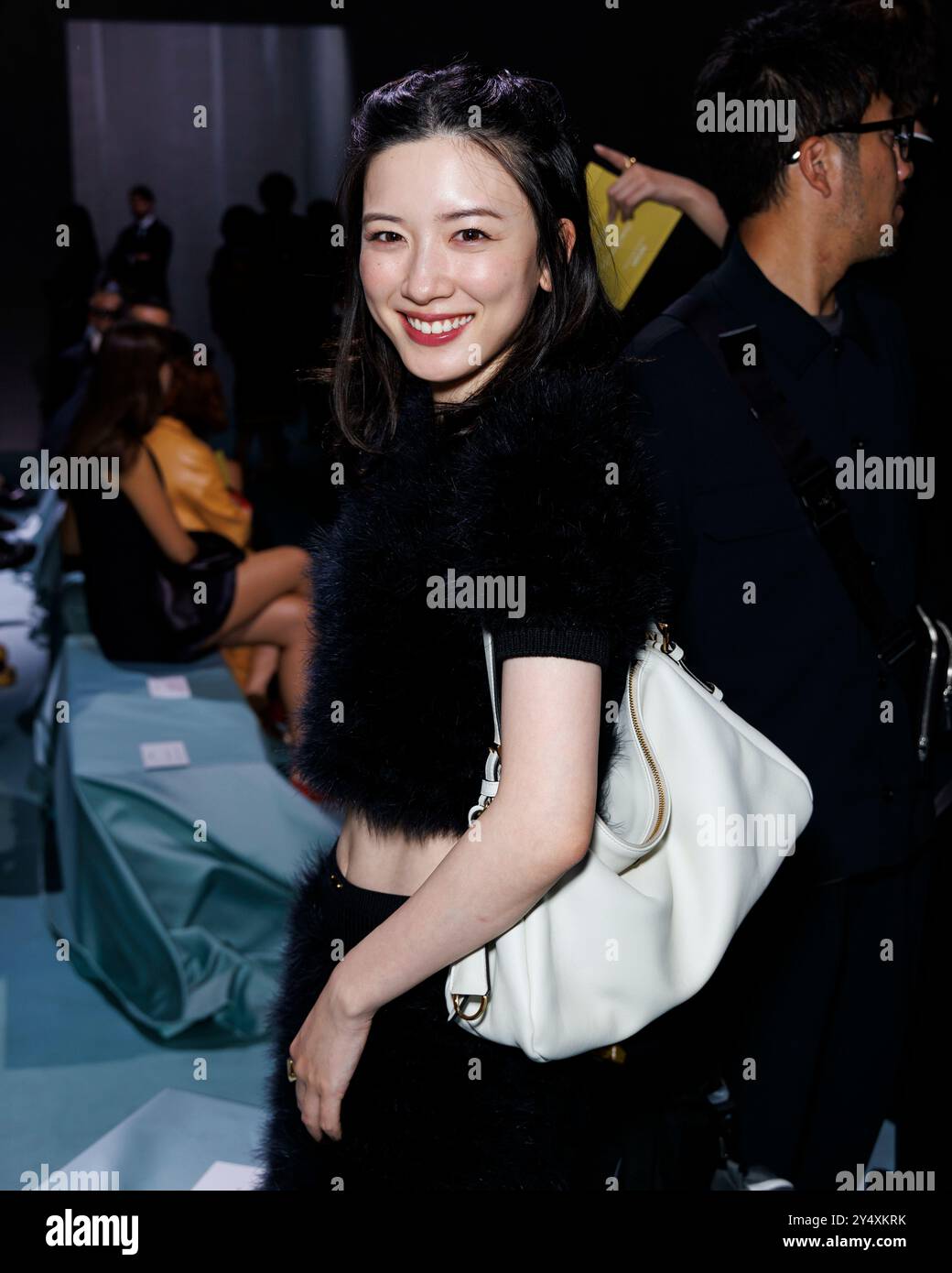 Milan, Italien. 19th Sep, 2024. Mei Nagano attends PRADA Spring/Summer ...