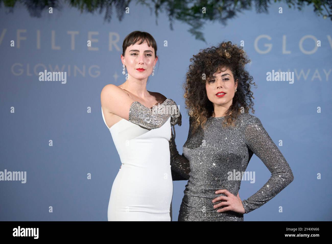 Emilia Lazo, Raquel Ventosa attends 'Glowfilter' Night Gala at tat he ...