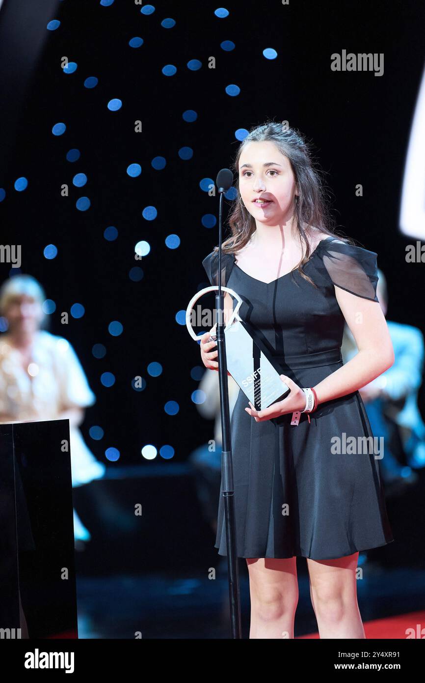 Renata Lerman attended Closing Ceremony during 70th San Sebastian ...