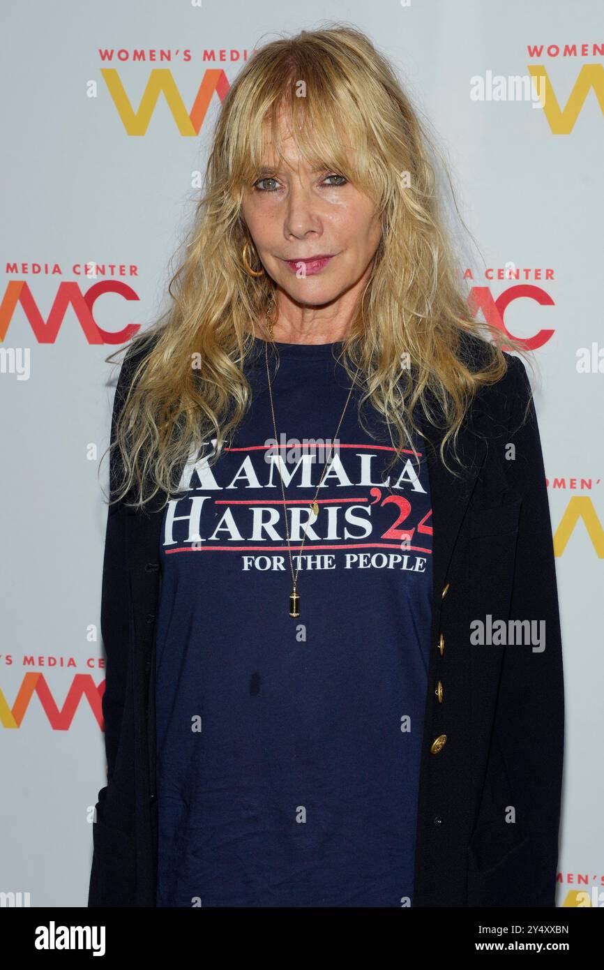 Rosanna Arquette attends the Women's Media Center's 2024 Women's Media ...