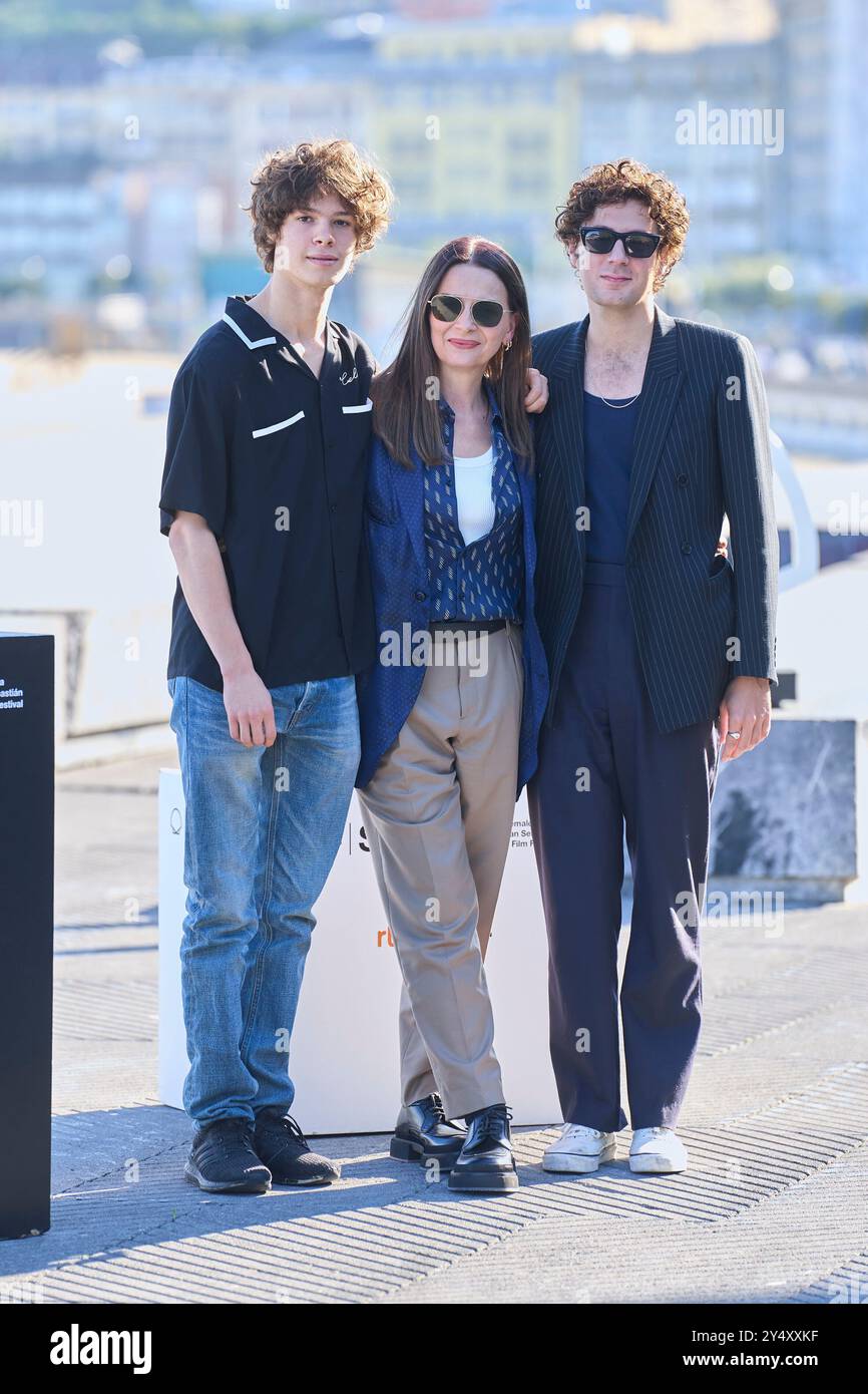 Juliette Binoche, Paul Kircher, Vincent Lacoste attended 'Winter boy ...