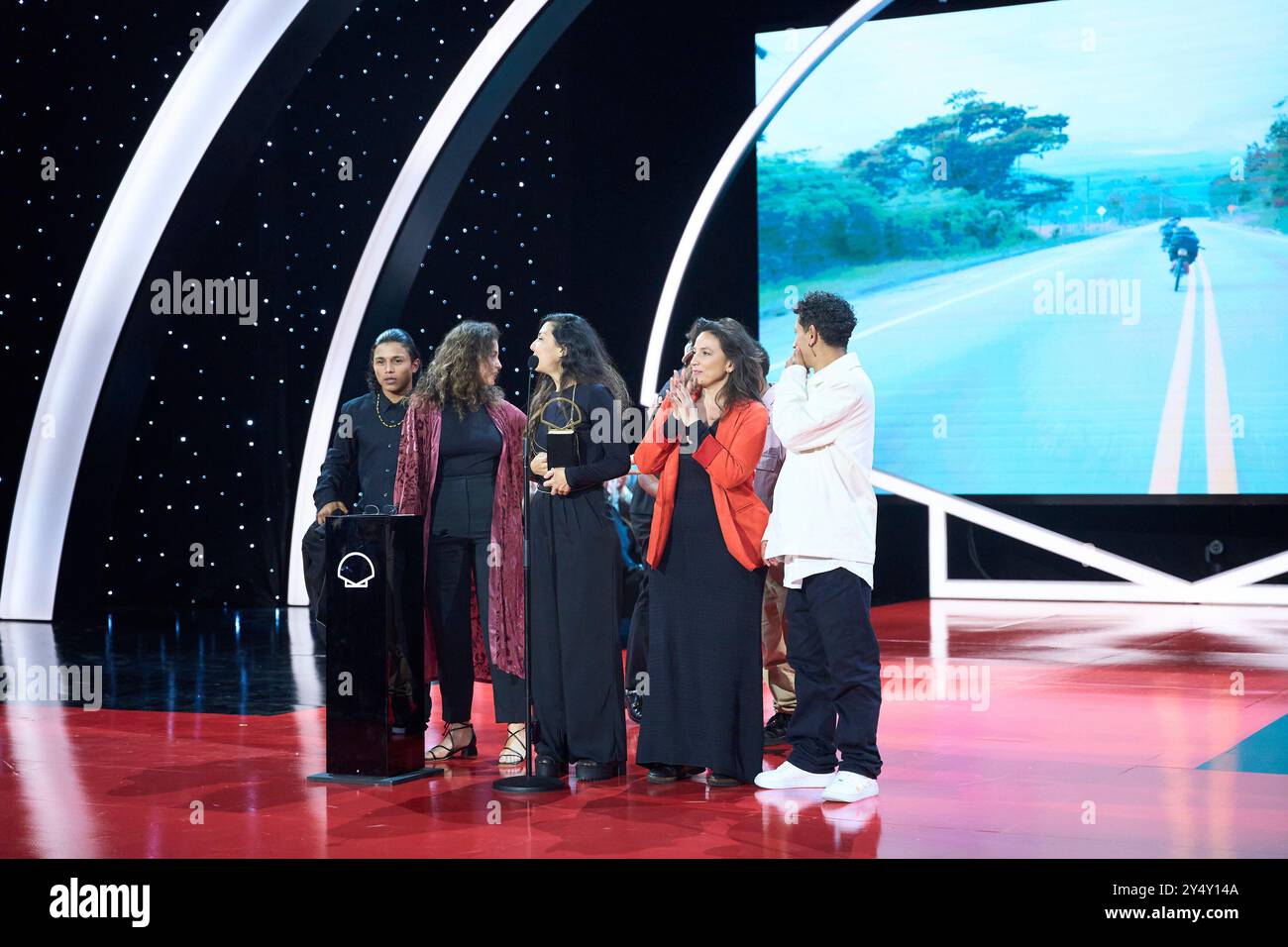 Colombian director Laura Mora, for 'Los Reyes Del Mundo attended ...