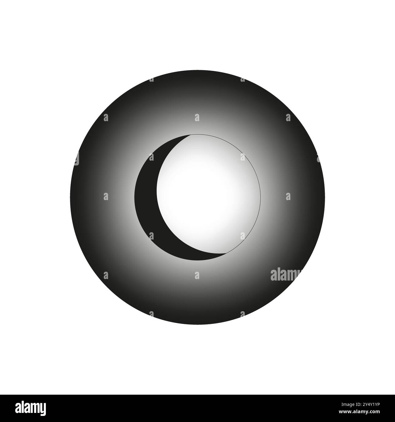 Lunar optical effect Stock Vector Images - Alamy