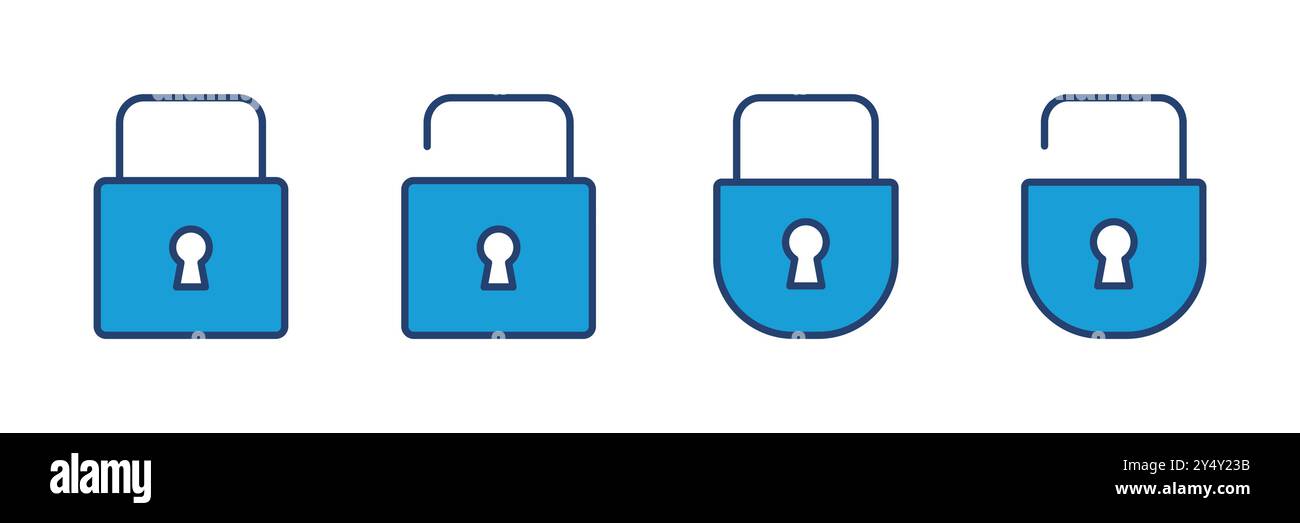 Lock icon vector. Padlock icon vector. Encryption icon. Security symbol Stock Vector Image & Art ...