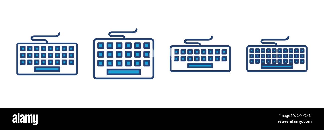 Keyboard icon vector. keyboard vector symbol Stock Vector Image & Art ...