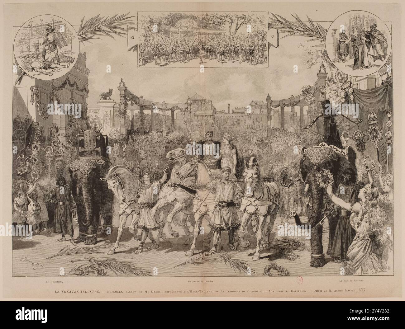 Roman triumph parade hi-res stock photography and images - Alamy