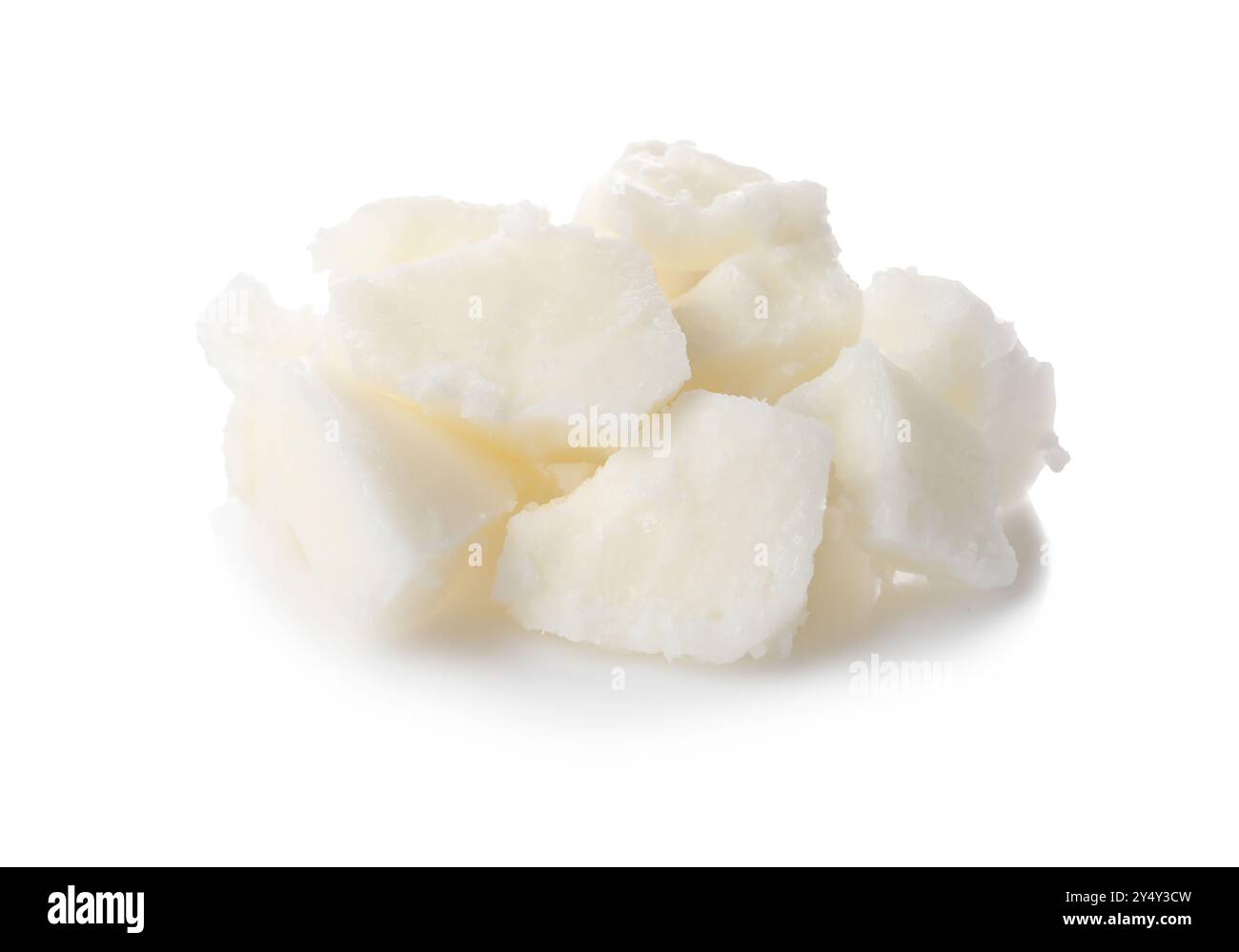 Sample of natural shea butter isolated on white Stock Photo - Alamy