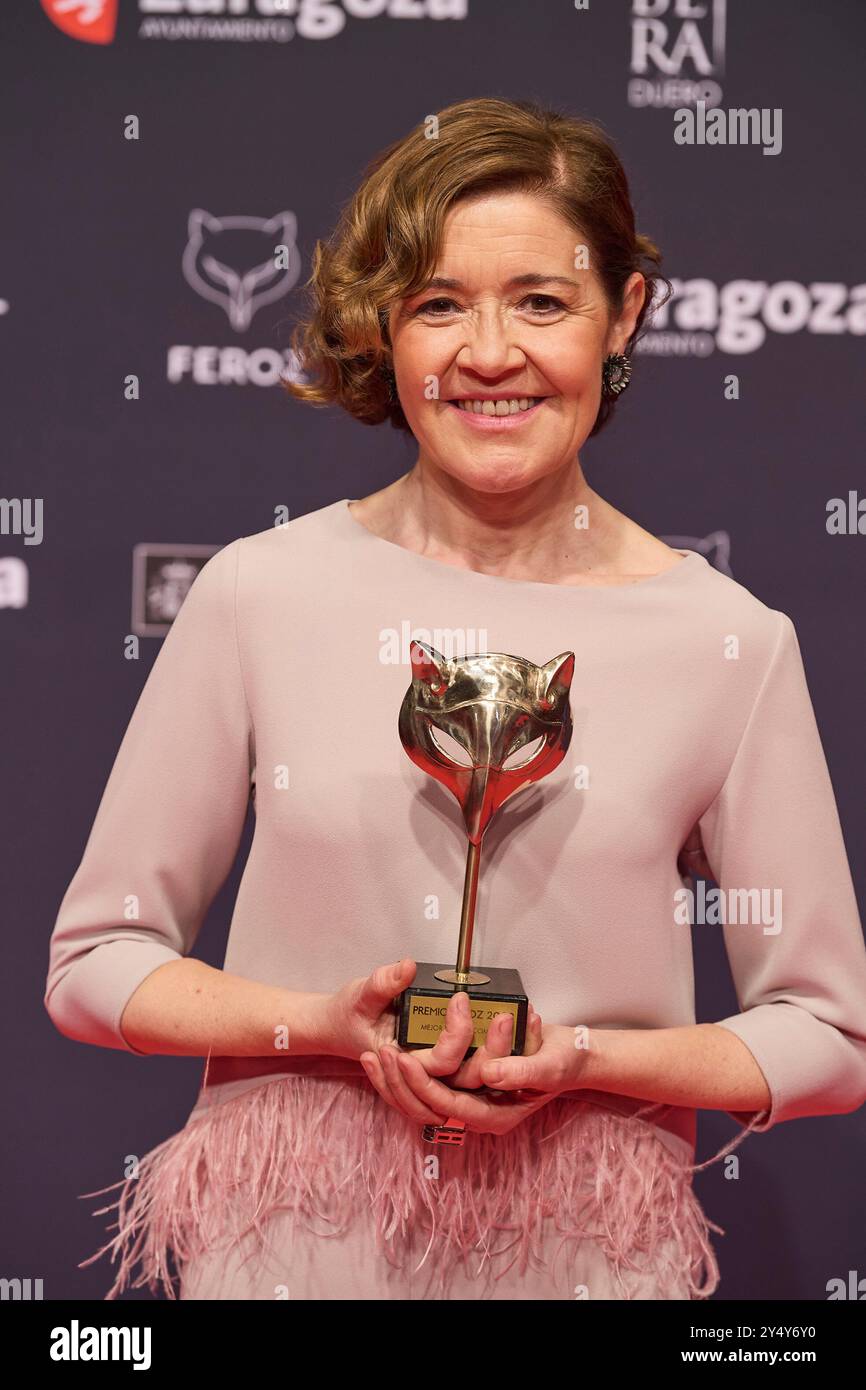 Maria Pujalte attends Feroz Awards 2022 - Winners Room at Auditorium on ...