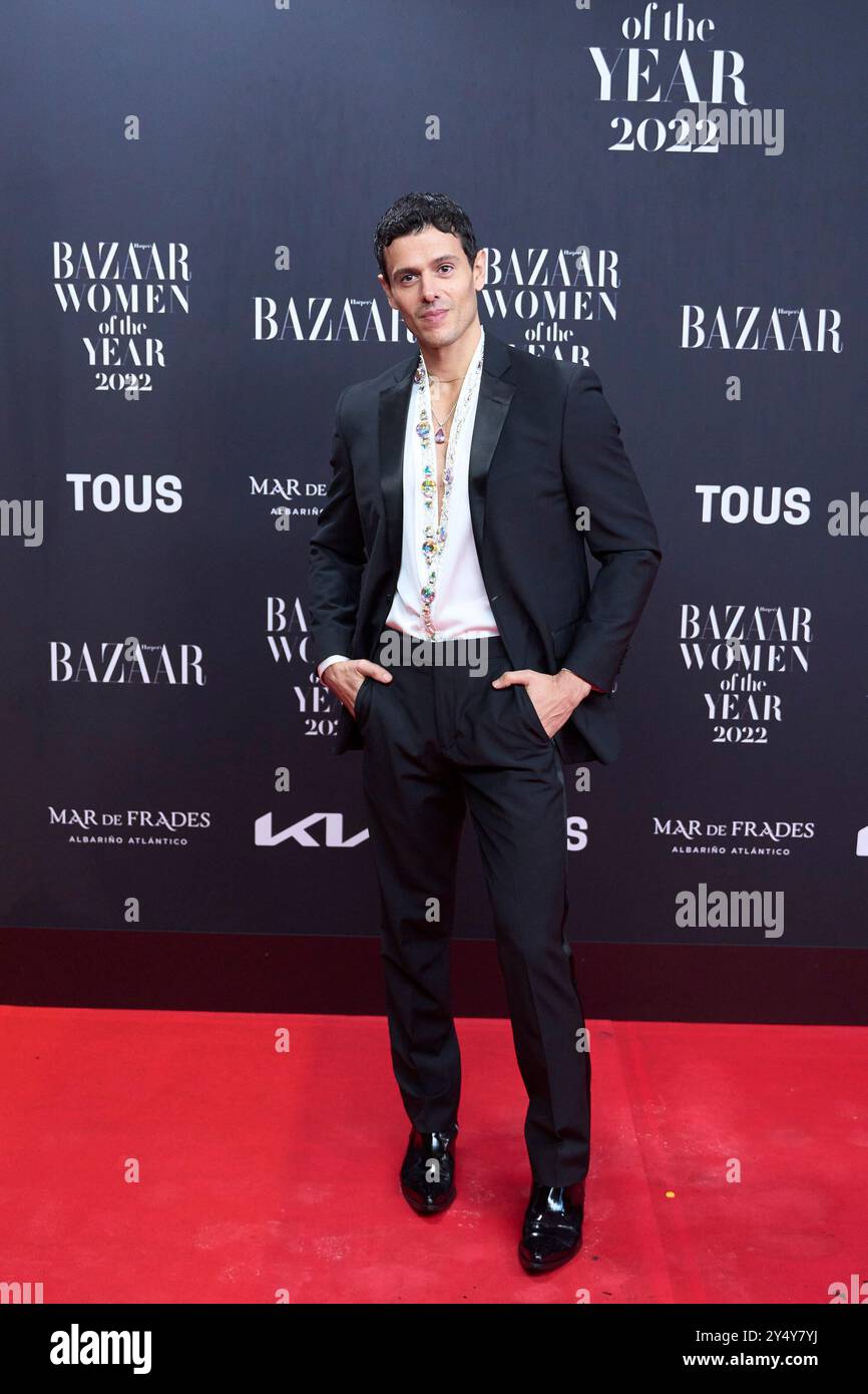 Andres Acosta attends Harper's BAZAAR 'Wioman of the Year 2022' Awards ...