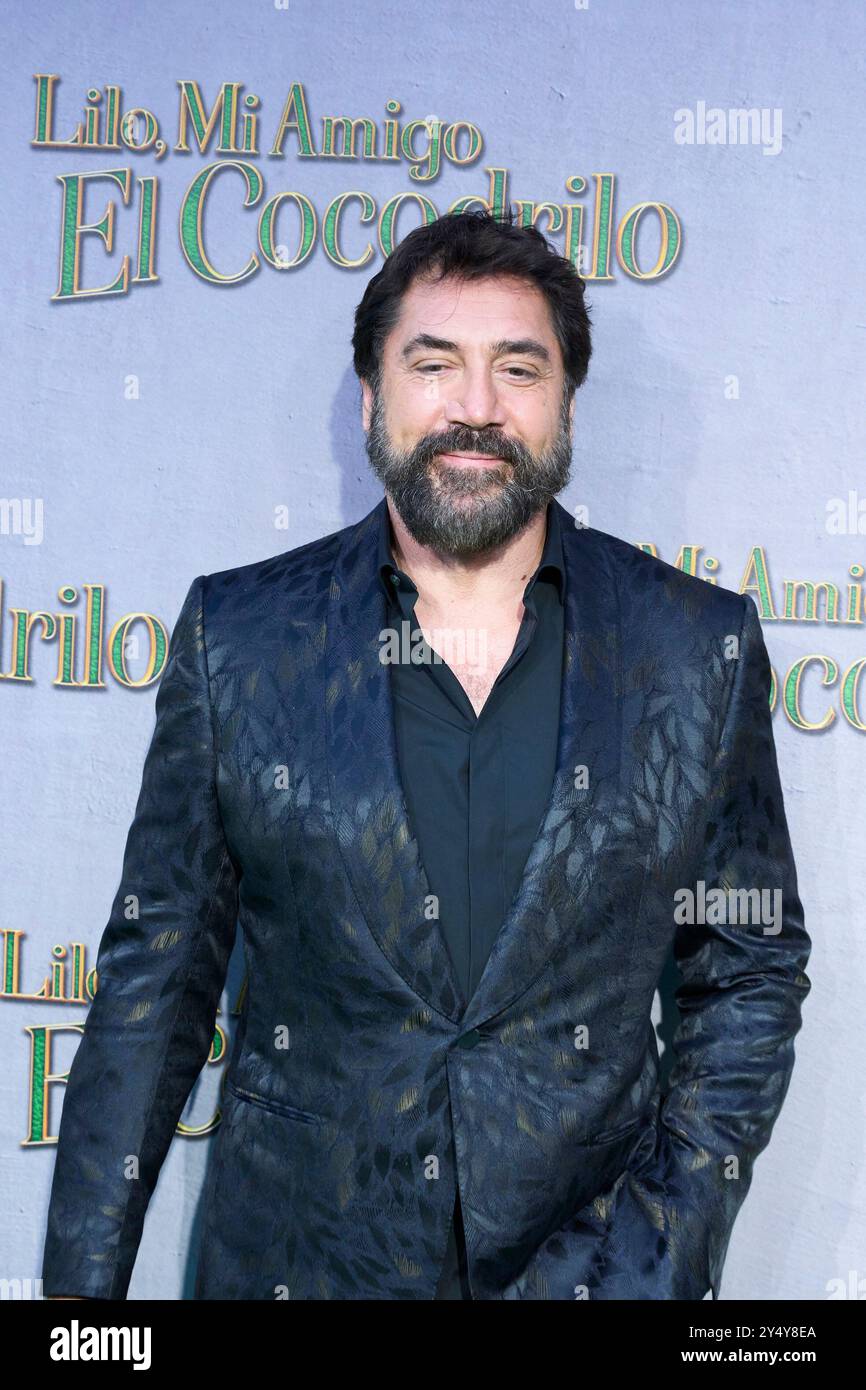 Javier Bardem attends 'Lyle, Lyle, Crocodile' Premiere at Callao Cinema ...