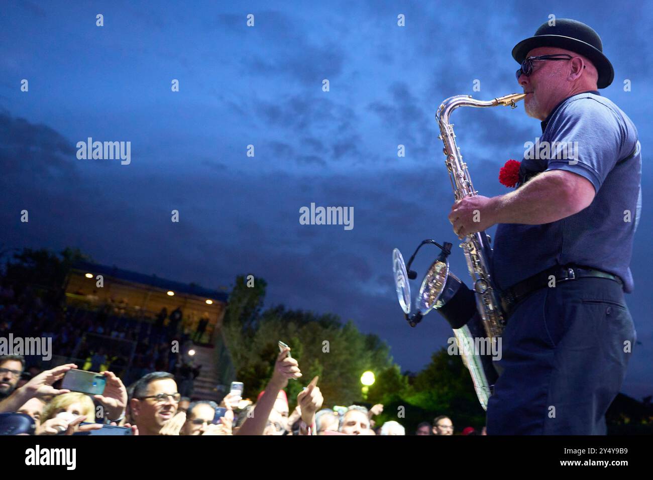 Suggs, Chas Smash, Lee Thompson, Mike Barson from Madness performs on ...