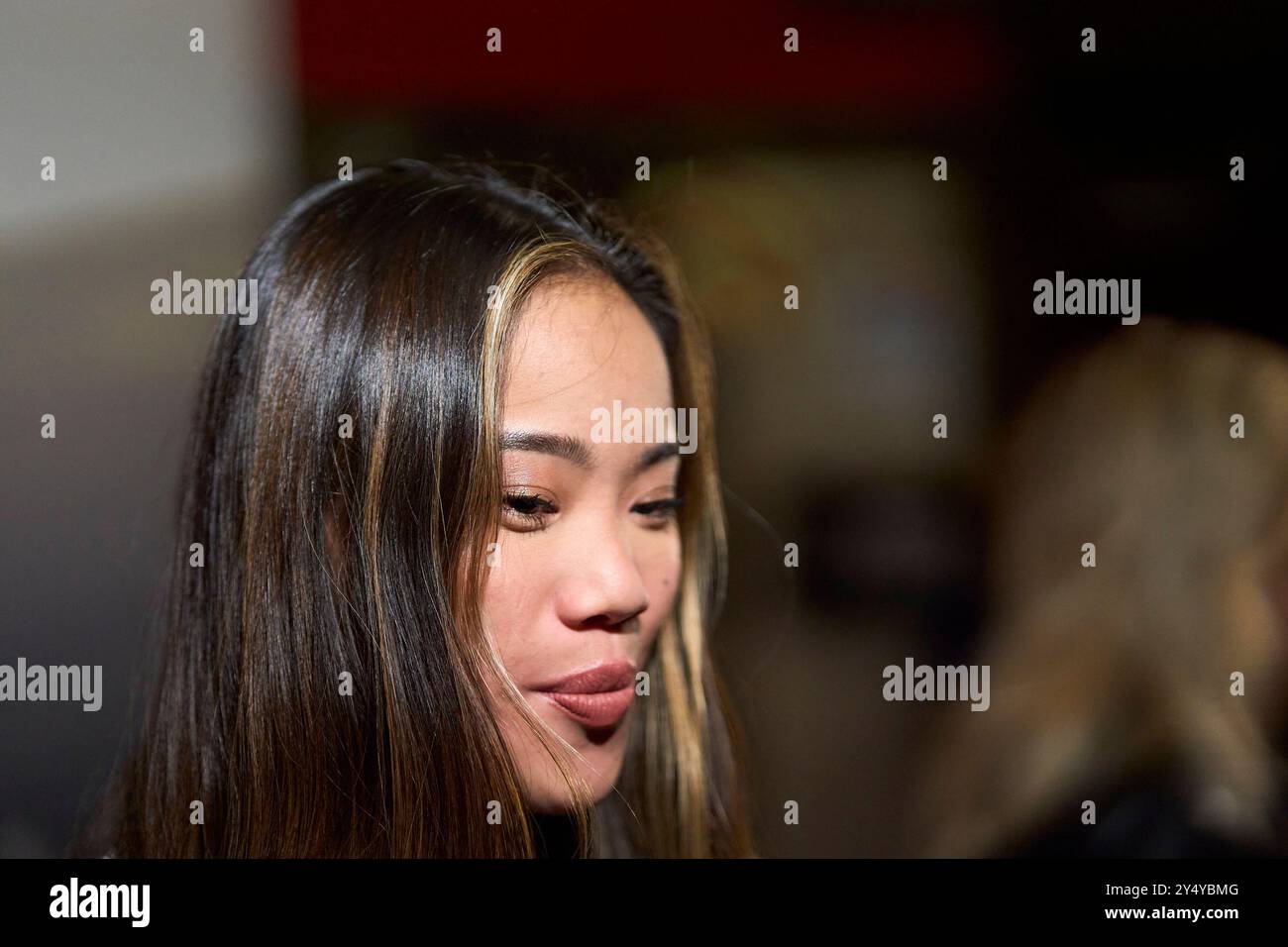 Nona Sobo attends 'As Bestas' Premiere at Verdi Cinema on November 7 ...