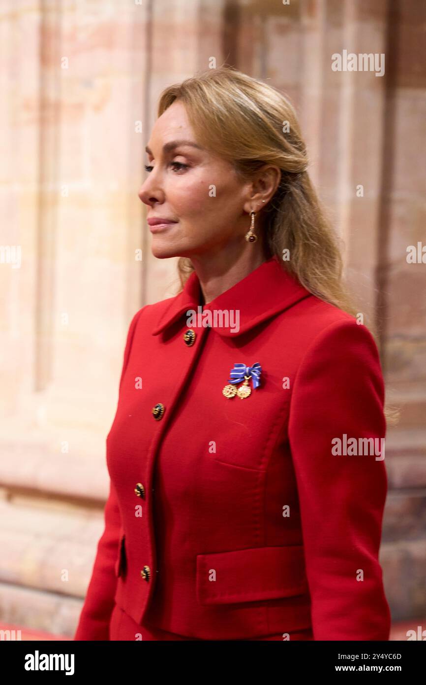 Esther Alcocer Koplowitz attends Audience with Princess of Asturias ...