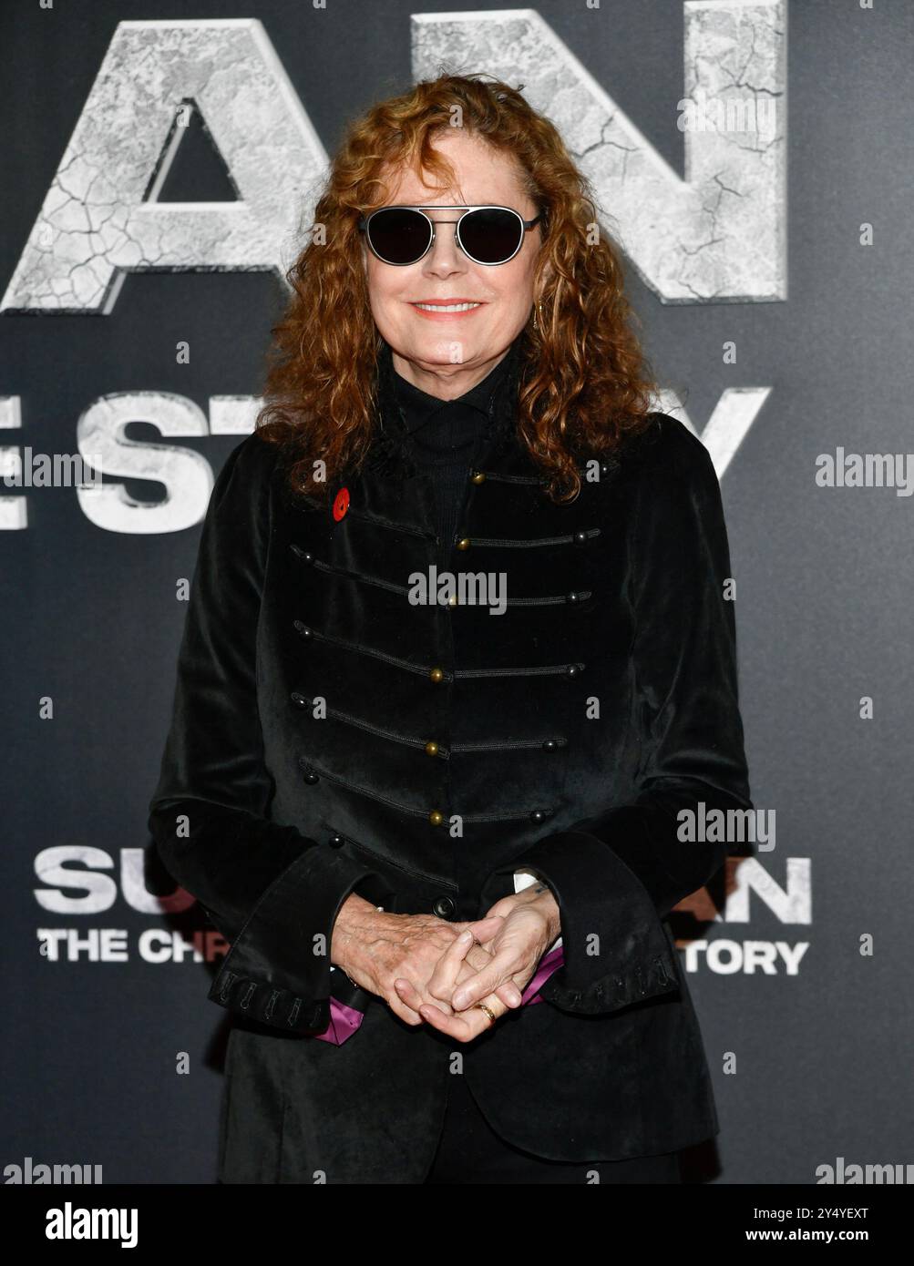 Susan Sarandon attends the premiere of "Super/Man: The Christopher ...