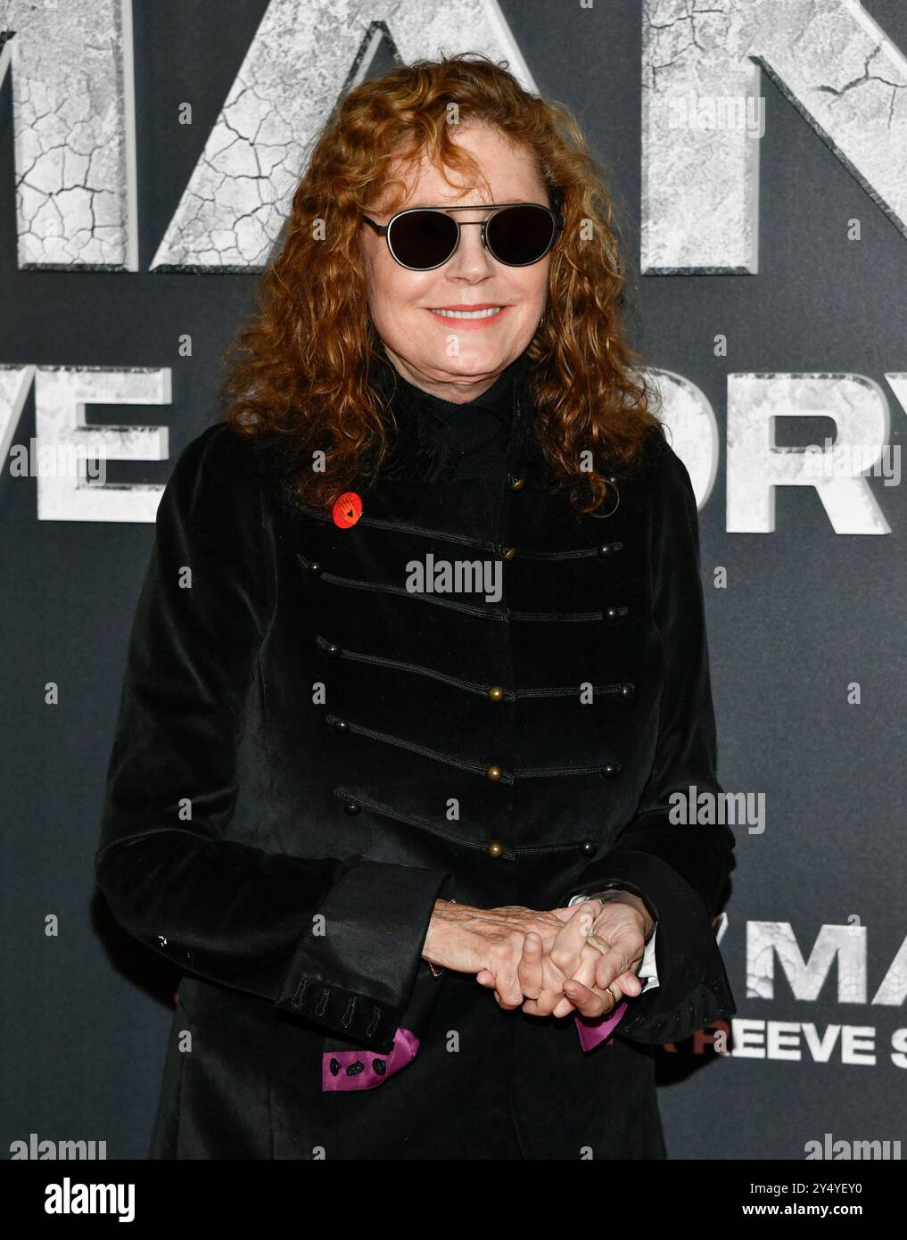 Susan Sarandon attends the premiere of "Super/Man: The Christopher ...