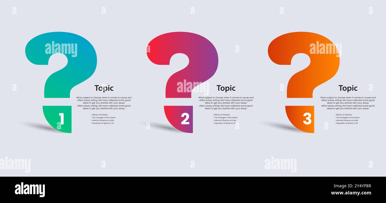 Question Options of infographic templates design used in business and ...