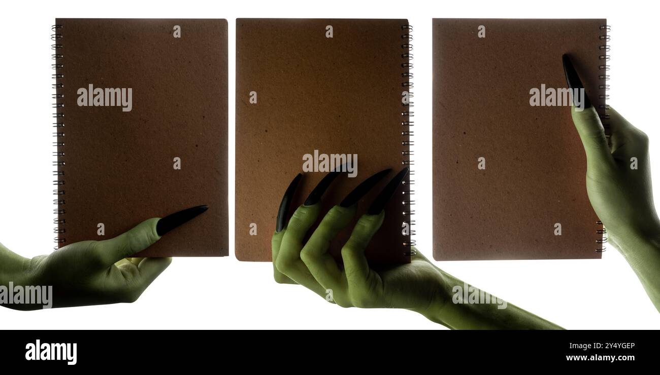 Devil horror background book Cut Out Stock Images & Pictures - Alamy