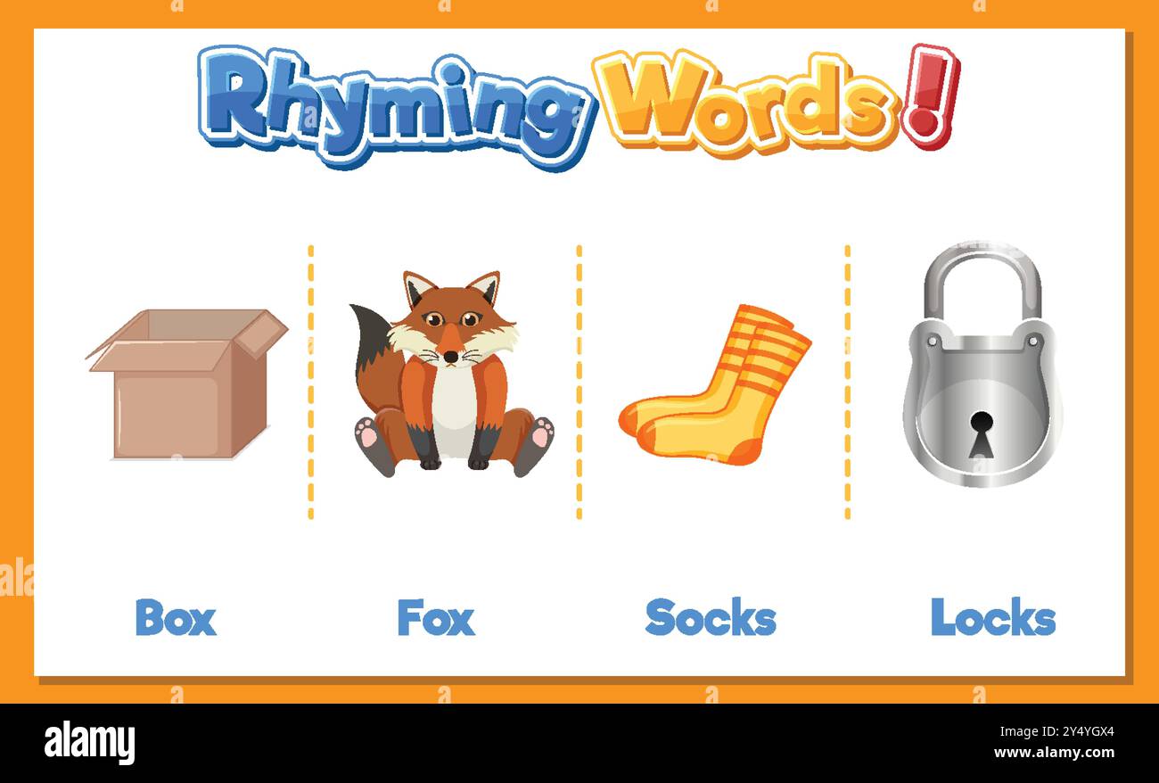 Fox on box Stock Vector Images - Alamy