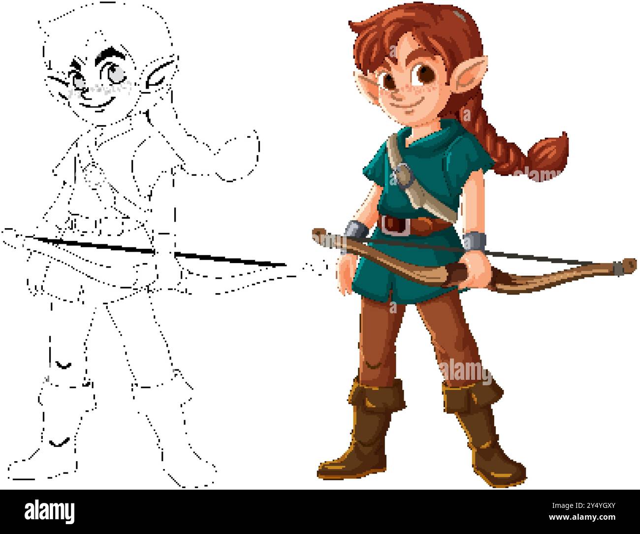 Mythical archer hi-res stock photography and images - Alamy