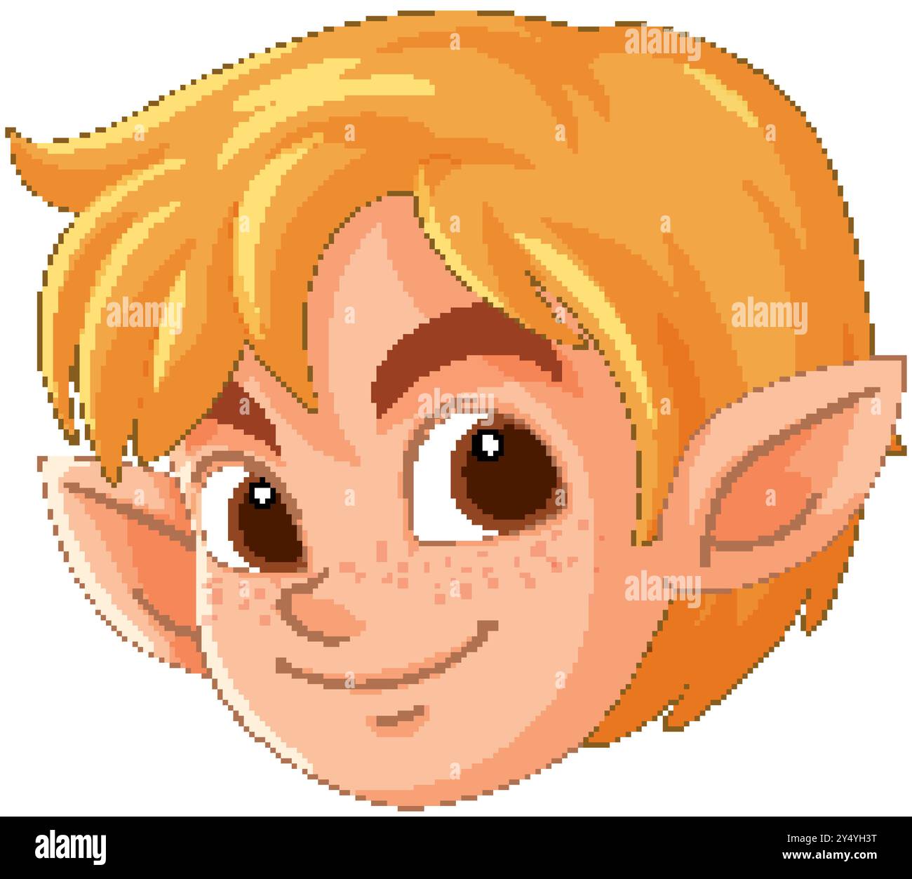 Animated elf vector vectors hi-res stock photography and images - Alamy